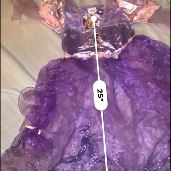 Disney | Costumes | Disney Princess Rapunzel Formal Dress Costume ...